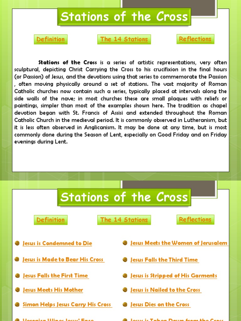 The 15 Stations of The Cross | PDF | Crucifixion | Stations Of The Cross