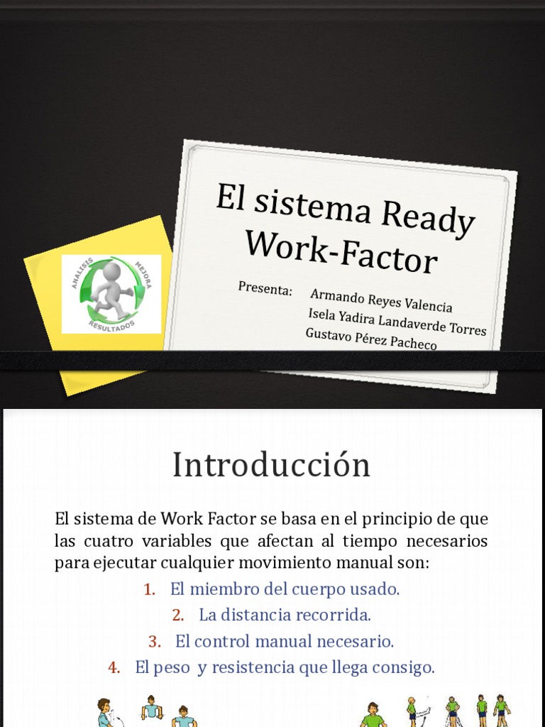El Sistema Ready Work-Factor | PDF | Informática y tecnología de la información | Science