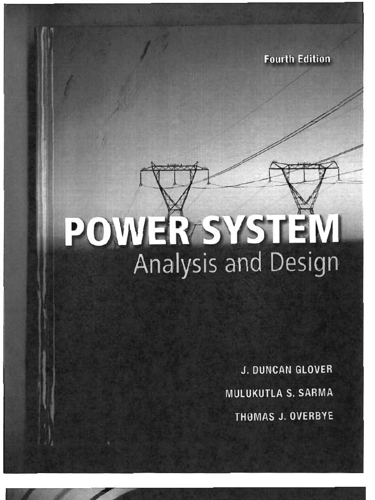 2008 - 4th Ed. - Duncan - Power Systems Analysis and Design | PDF