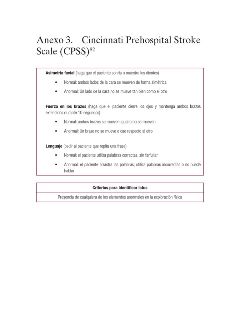 The Cincinnati Prehospital Stroke Scale: A Tool for Identifying Stroke ...