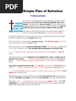 God's Simple Plan of Salvation | PDF | Salvation | Plan Of Salvation ...