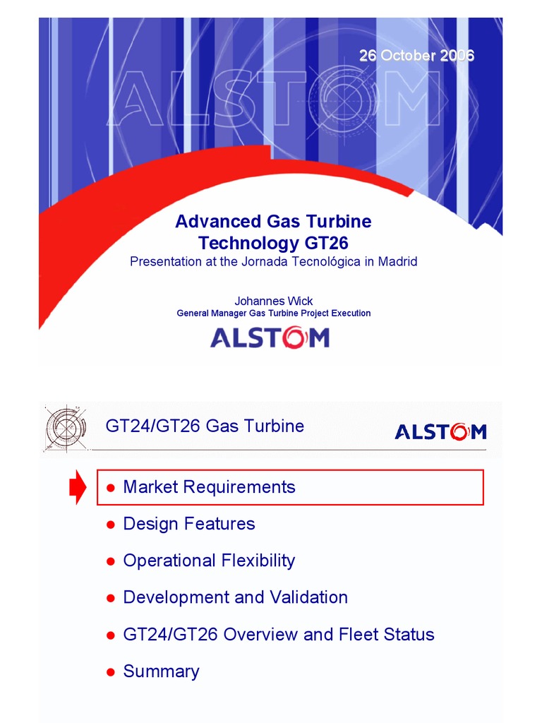 Alstom Gas Turbine.pdf | Gas Turbine | Turbine
