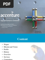 Accenture Case Study | PDF | Accenture | Strategic Management