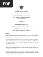 Permen ATR KBPN Nomor 16 Tahun 2021 | PDF