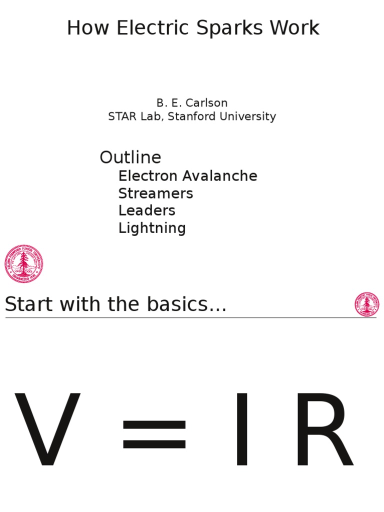 How Electric Sparks Work | PDF | Lightning | Electron