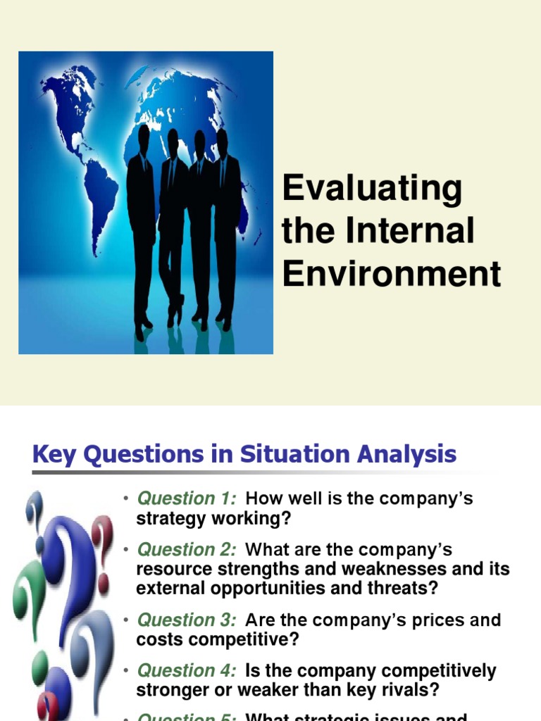 Internal Analysis | PDF | Competitive Advantage | Resource