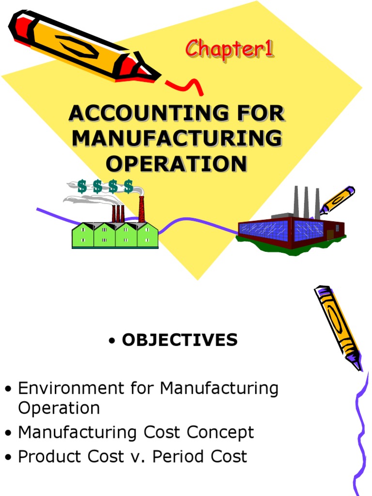 Accounting for Manufacturing Operations | PDF