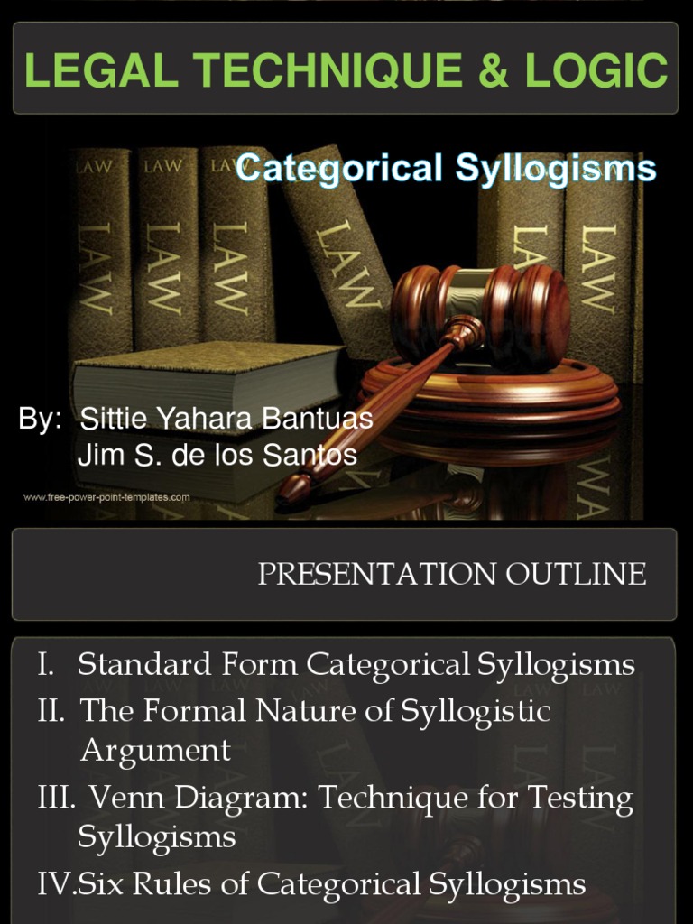Categorical Syllogisms | Validity | Argument