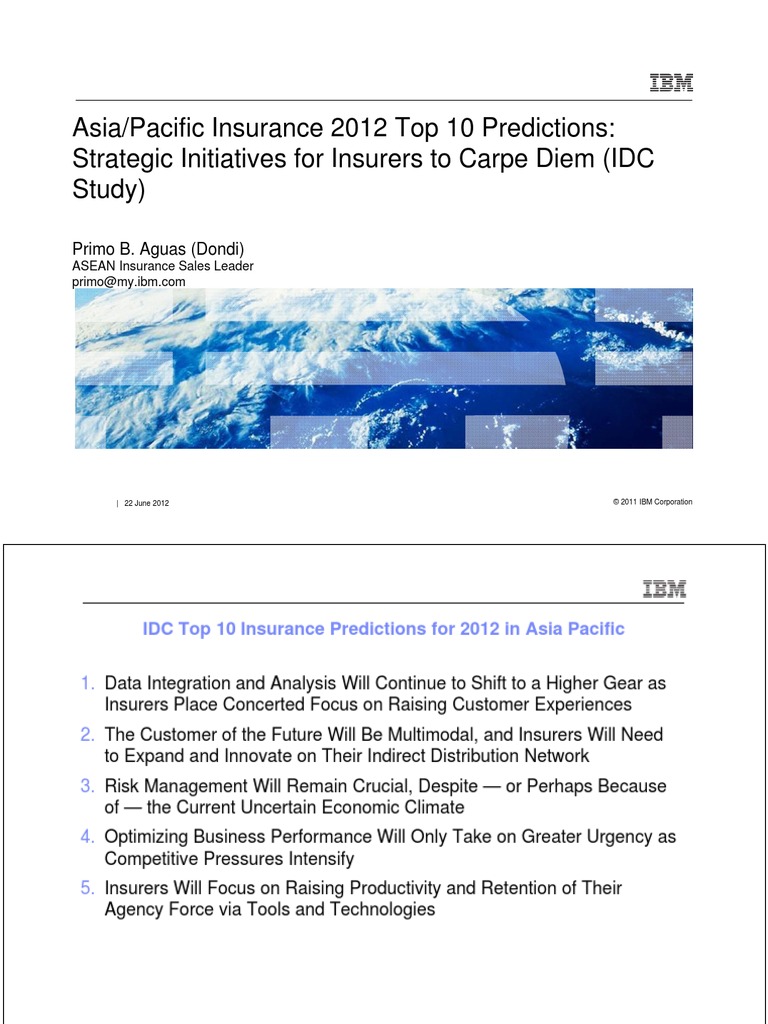 01-Asia Pacific Insurance 2012 Top 10 Predictions | PDF | Cloud ...