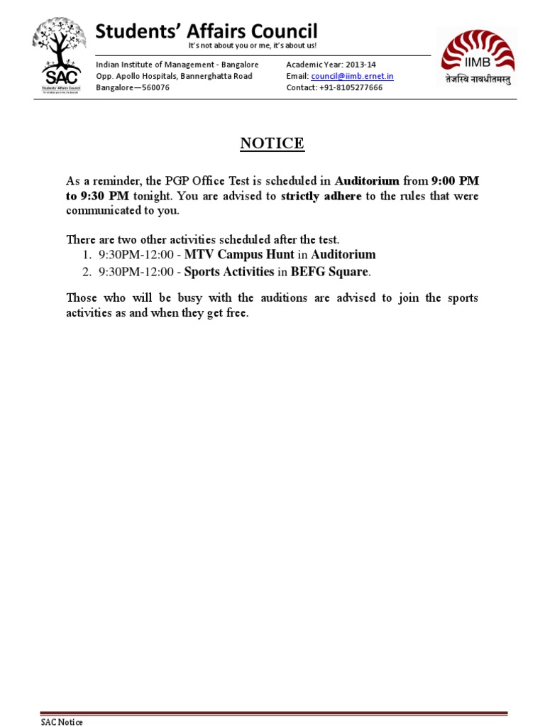 CSP Notice New Letterhead | PDF