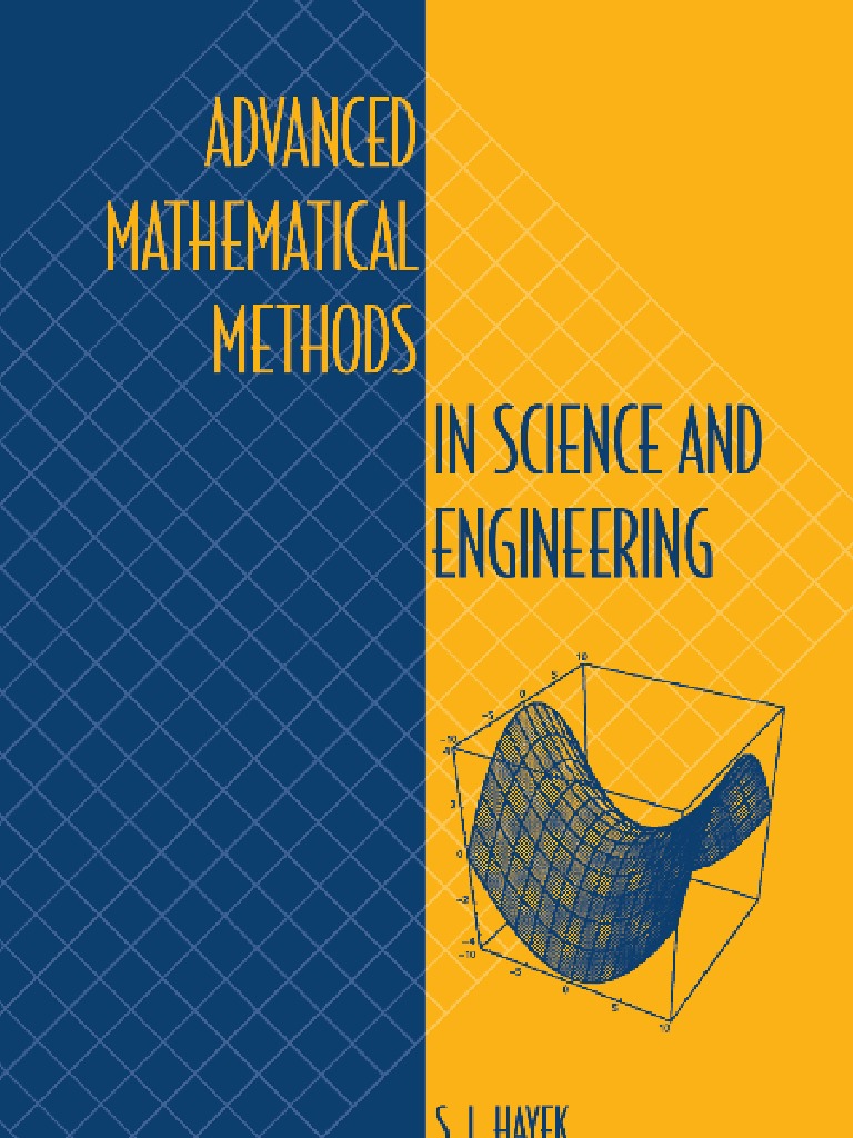 Mathematics Advanced Mathematical Methods in Science and Engineering ...