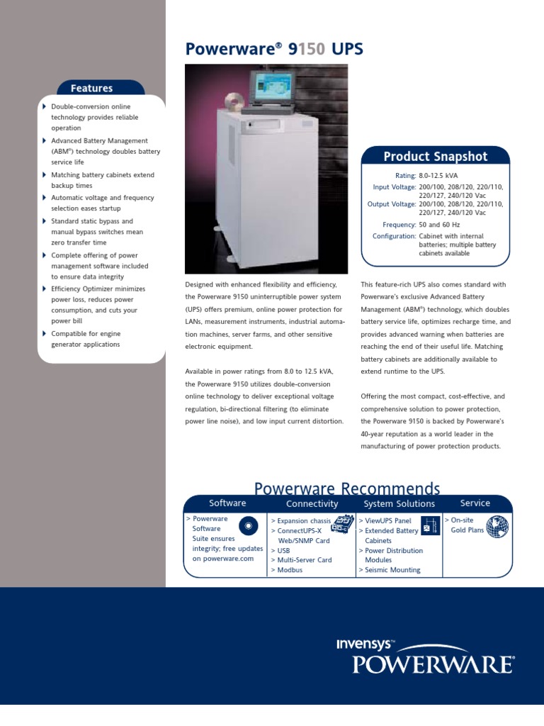 9150 Datasheet | PDF | Battery (Electricity) | Computer Engineering