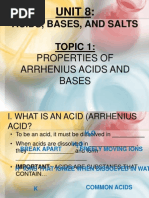 Acid Bases and Salts Worksheet 1 | PDF | Acid | Hydroxide