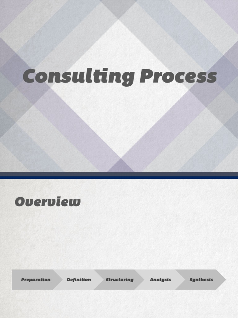 Consulting Process | PDF | Strategic Management | Business