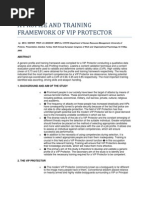 VIP Security and Escort Duties Overview | PDF | Bodyguard | Security Guard