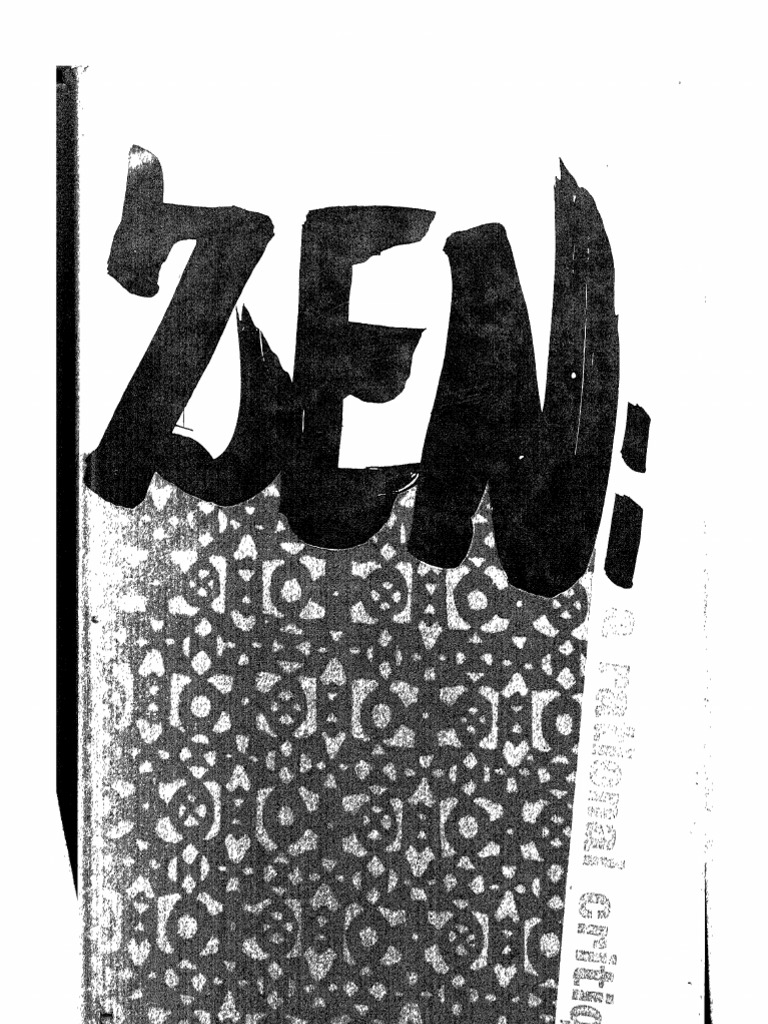 Zen - A Rationale Critique - Ernest Becker PDF | PDF | Social Science ...