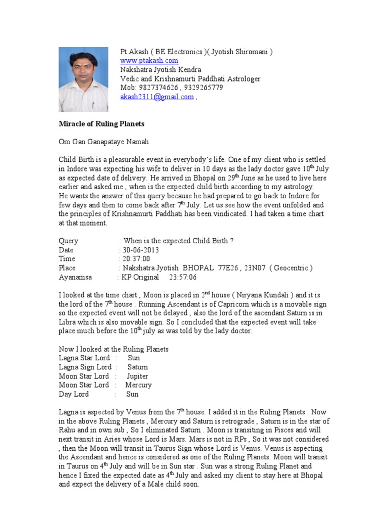 Ruling Planets | PDF | Star Symbols | Astronomy