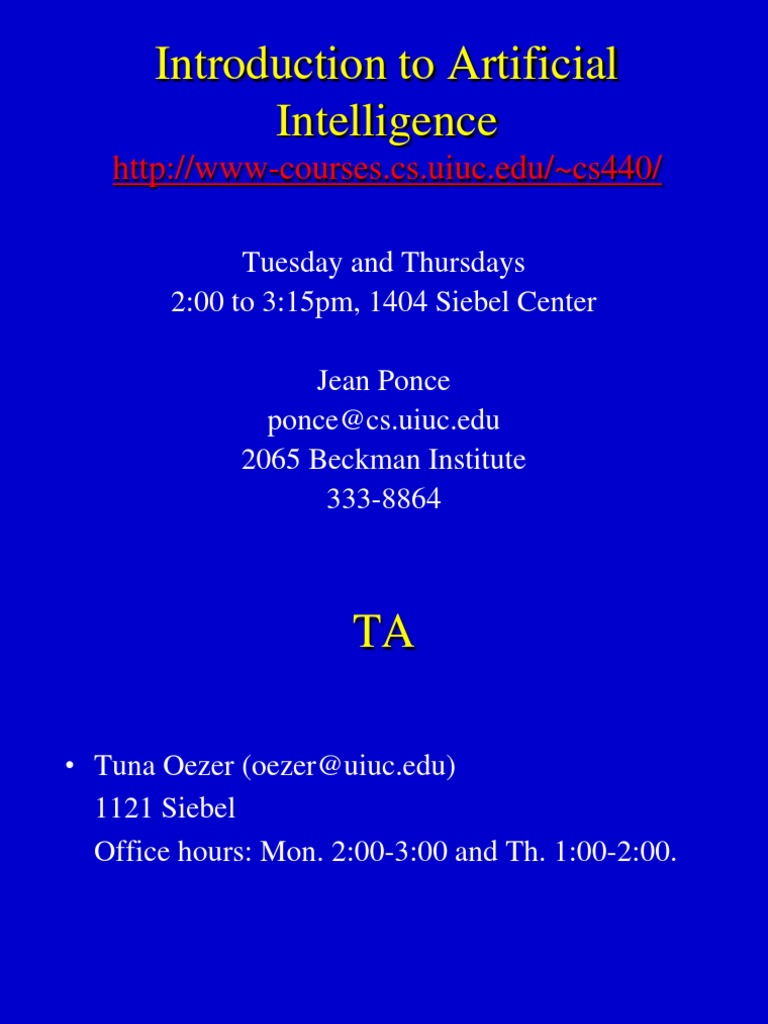 Introduction To Artificial Intelligence | PDF | Artificial Intelligence ...