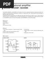 4560 Datasheet | PDF | Electrical Engineering | Electronics