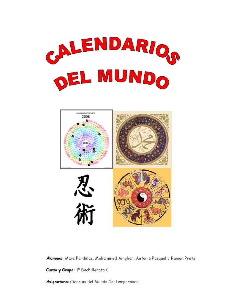 Grandes Calendarios Del Mundo | PDF | Calendario | Ramadán