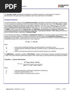 Mineral Processing Calculation Formulas | PDF | Density | Physical ...