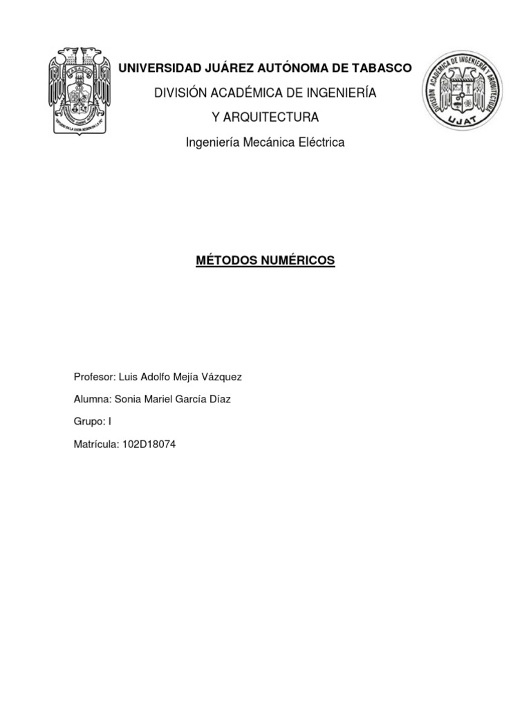 Metodos Numericos En Matlab Pdf Análisis Numérico Ecuaciones 6200