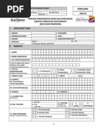 Borang KWSP 3-Pendaftaran Ahli Dan Pindaan Maklumat 29062013 | PDF