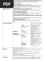 Ficha Técnica de Evalec para Lectura | PDF