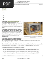Zig Zag Transformer | PDF | Transformer | Electrical Impedance