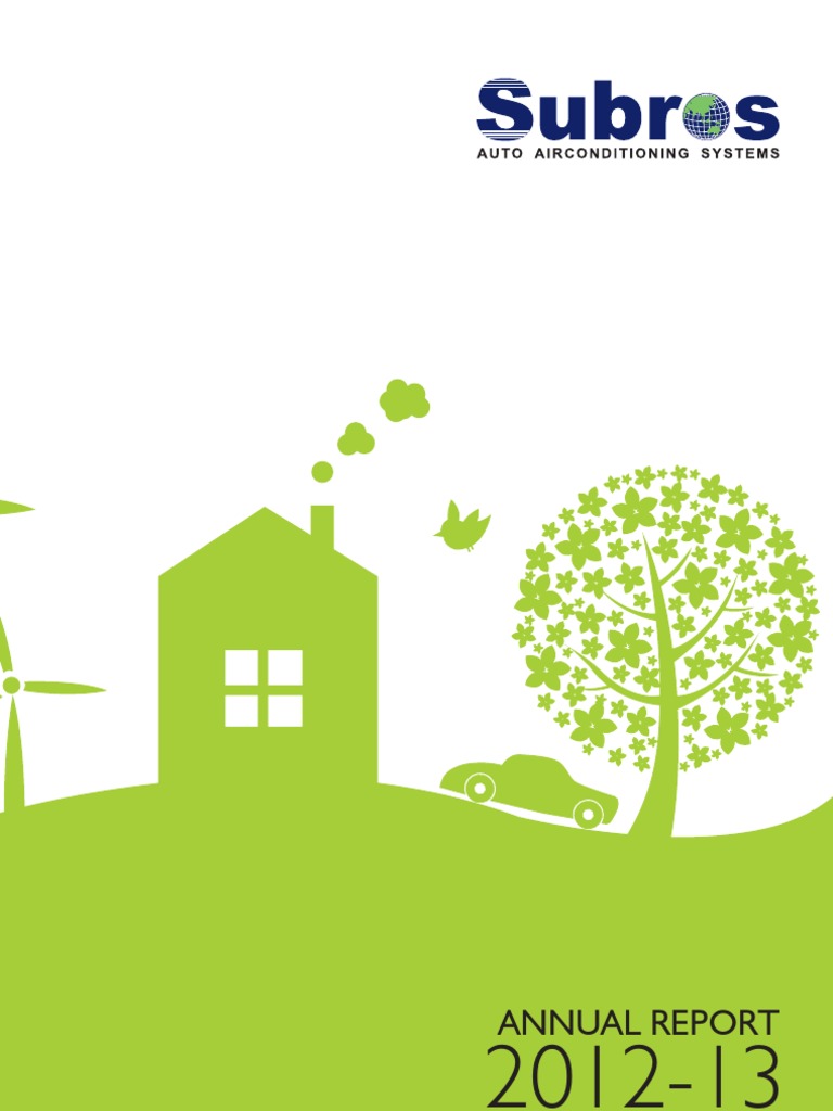 Subros Limited Annual - Report 2012-13 | PDF | Internal Audit | Board ...