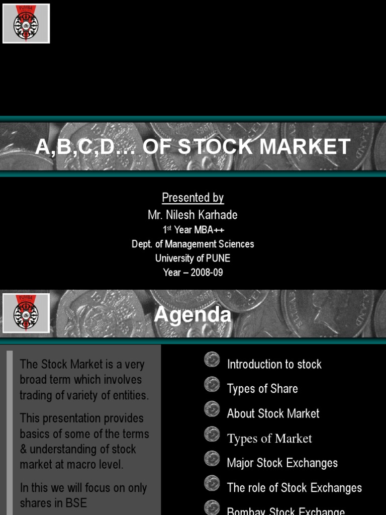 Basics Of Stock Market Pdf Stock Exchange London Stock Exchange