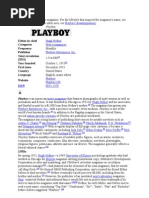 Paul Raymond Publications | PDF | Magazines | Periodicals