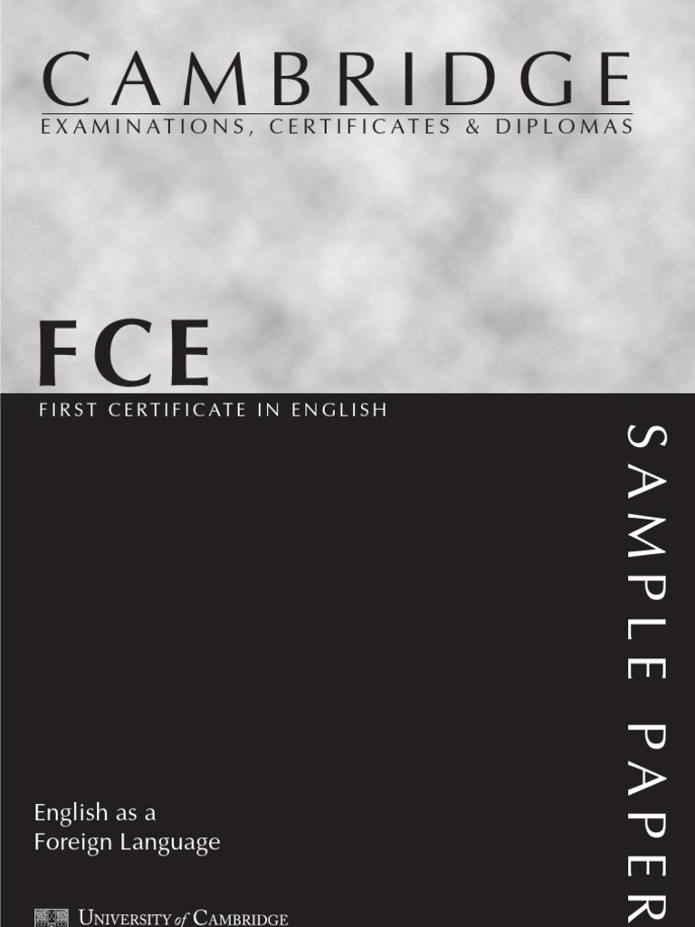 Cambridge - FCE Reading Sample Paper | PDF | Mongolia | Leisure