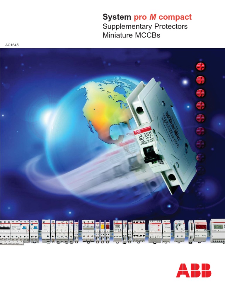 MCB Ranges of ABB | PDF | Electric Current | Electric Power