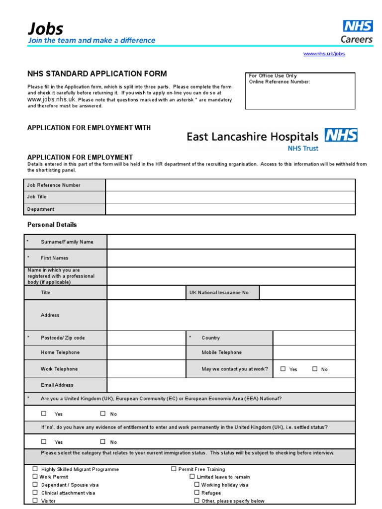 Application - Form v2.1 E-Rec Mar 07 | PDF | Race And Ethnicity In The ...