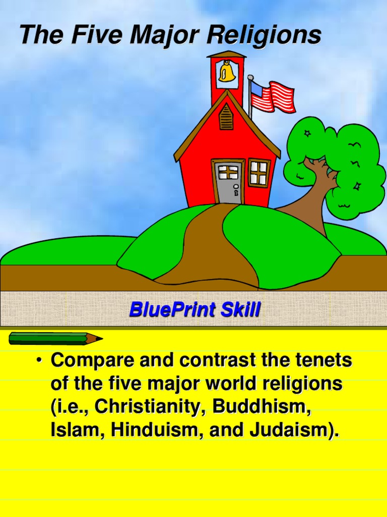 Overview of the Five Major Religions | PDF | Reincarnation | Jesus