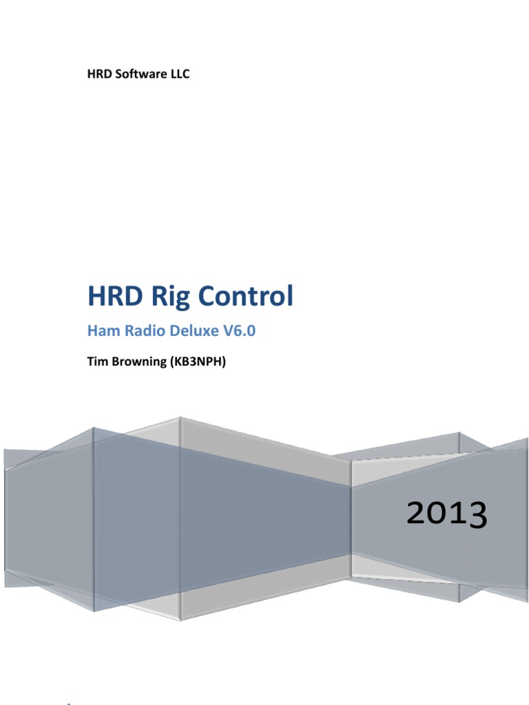 HRD Rig Control | PDF | Icon (Computing) | Tab (Gui)