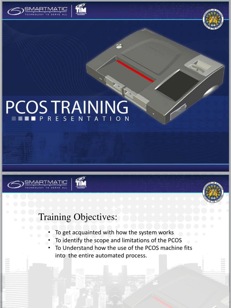 PCOS Machine Training Overview | PDF | Ac Power Plugs And Sockets ...