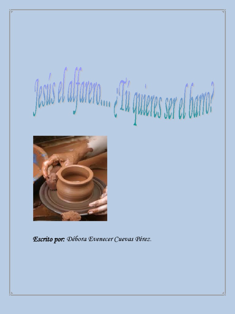 Libro Jesus El Alfarero | PDF | Oración | Cristo (título)