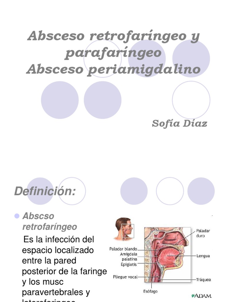Absceso Retrofaríngeo y Parafaríngeo | PDF | Medicina | Medicina CLINICA