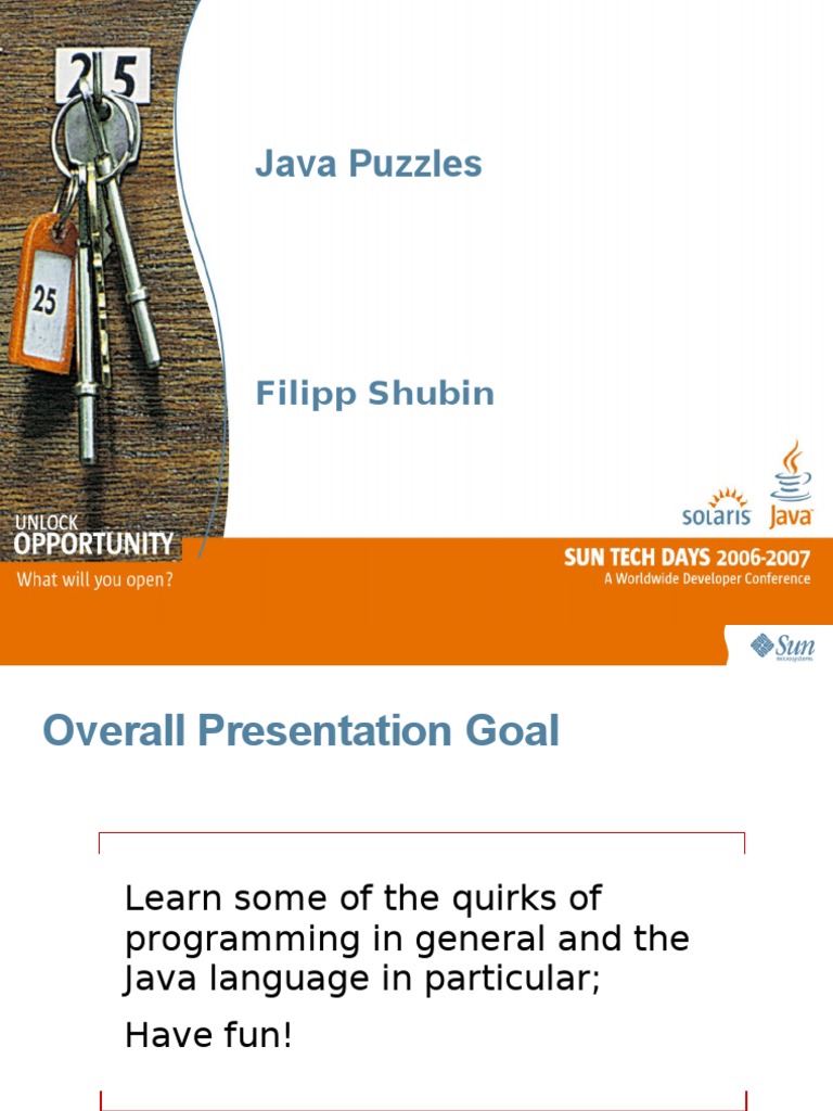 Java Puzzle | PDF | Method (Computer Programming) | String (Computer Science)