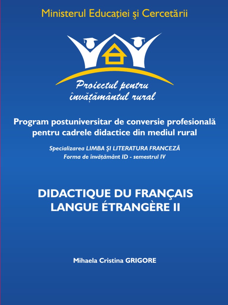 Didactique Du Francais | PDF
