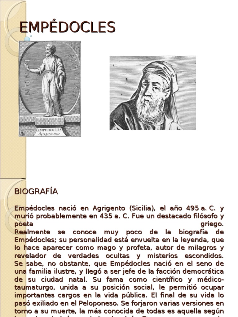 EMPÉDOCLE