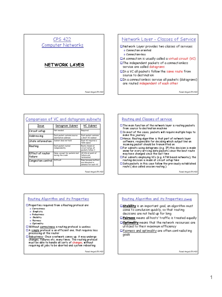 04-Network Layer-02 by Apcoms | PDF | Routing | Computer Network