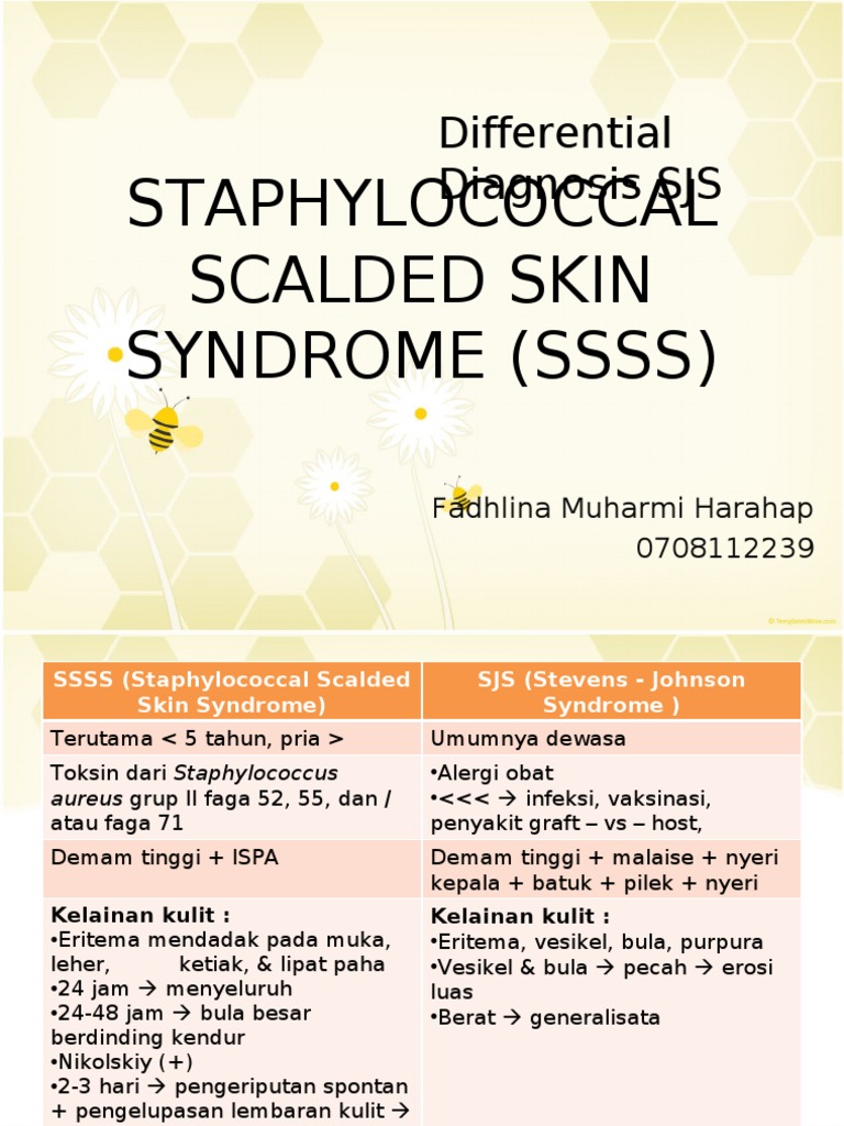 Staphylococcal Scalded Skin Syndrome (SSSS) | PDF