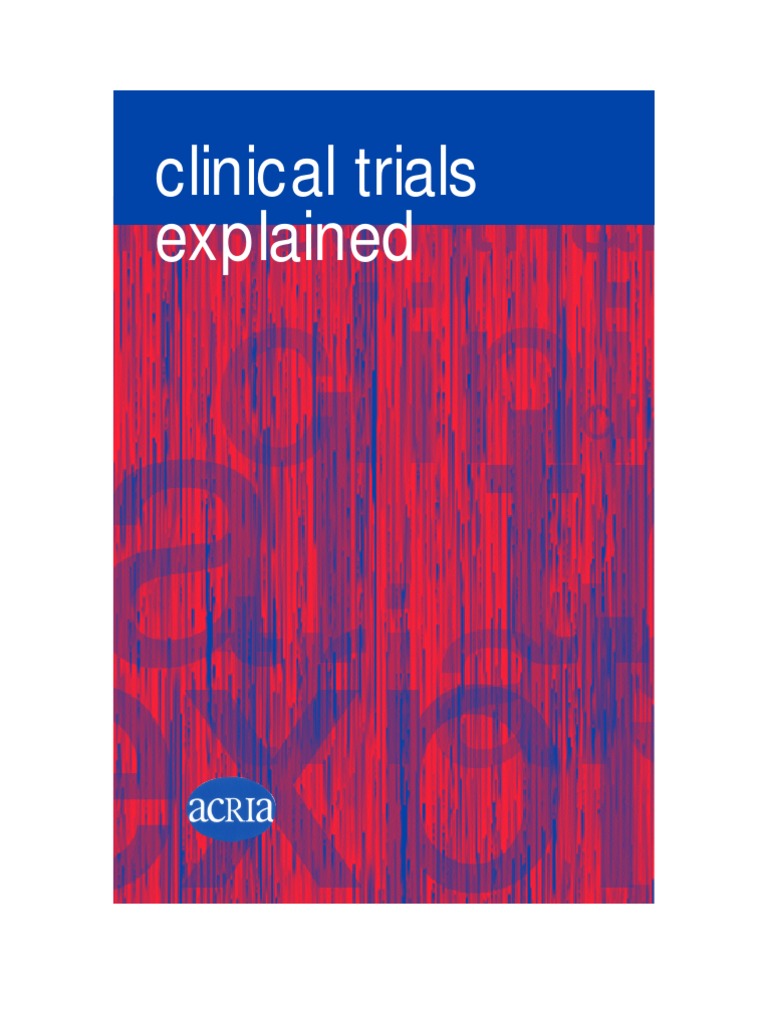 Clinical Trials Explained Booklet | Institutional Review Board ...
