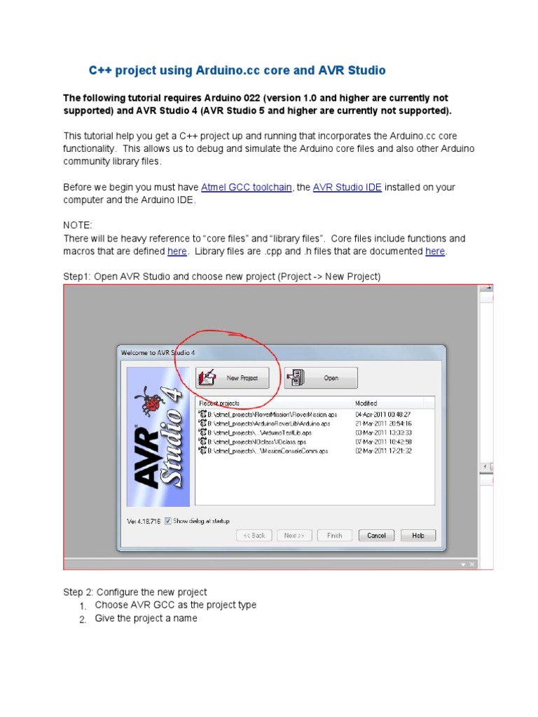 1-1 AVR Studio Tutorial | Download Free PDF | Arduino | Computer File
