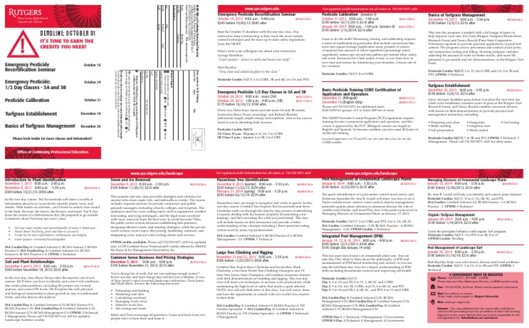 NJ Pesticide License Training Courses For Pesticide Applicator ...