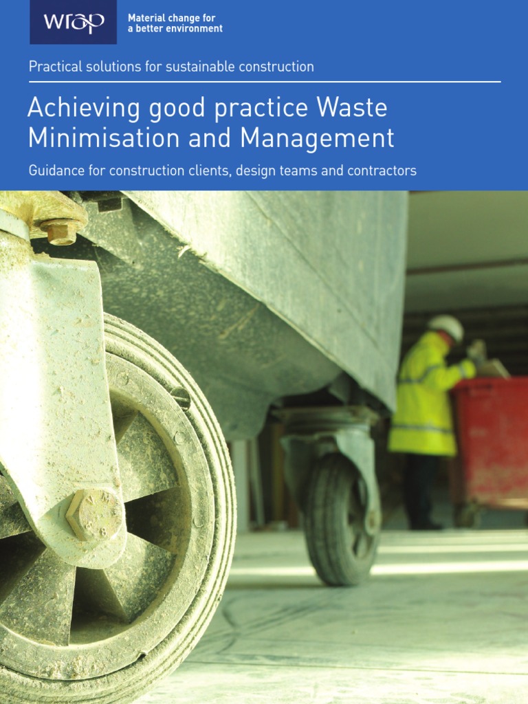 Achieving Good Practice Waste Minimisation and Management | PDF ...
