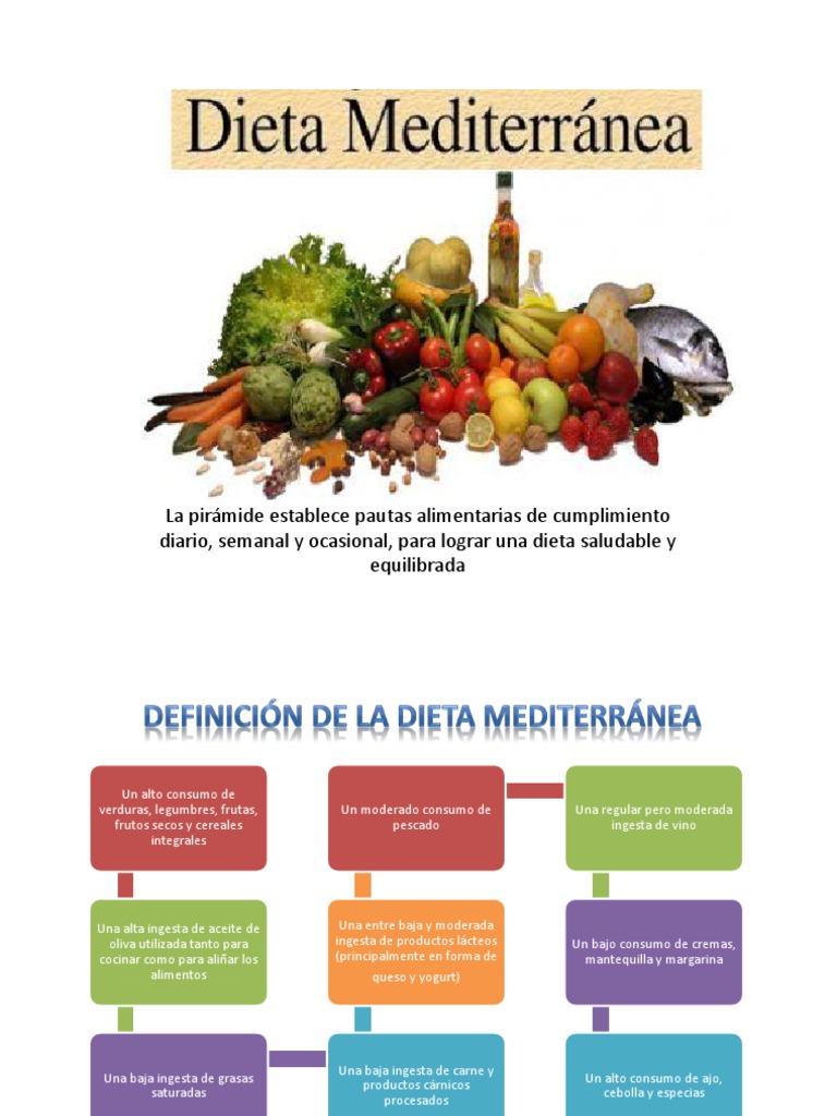 Dieta Mediterranea | PDF | Dieta mediterránea | Nutrientes